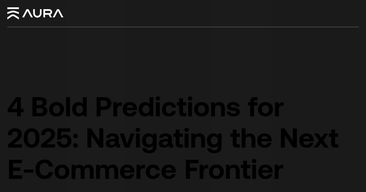 4 Bold Predictions for Sellers Going Into 2025