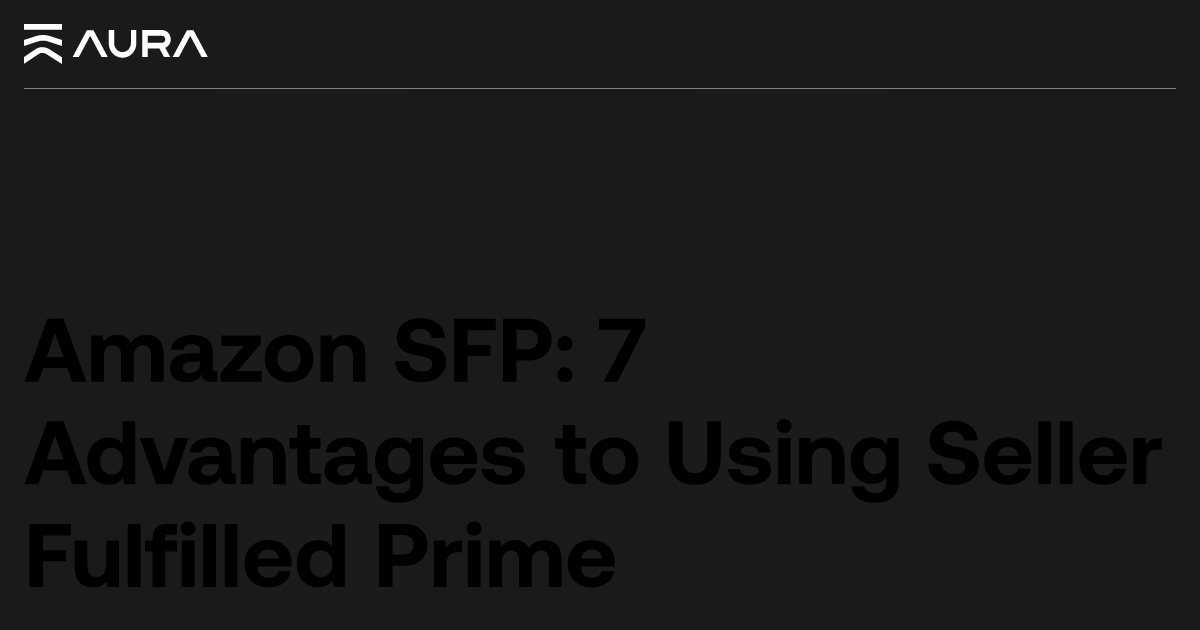 Amazon SFP: The Definitive Guide for Amazon Sellers (2021)