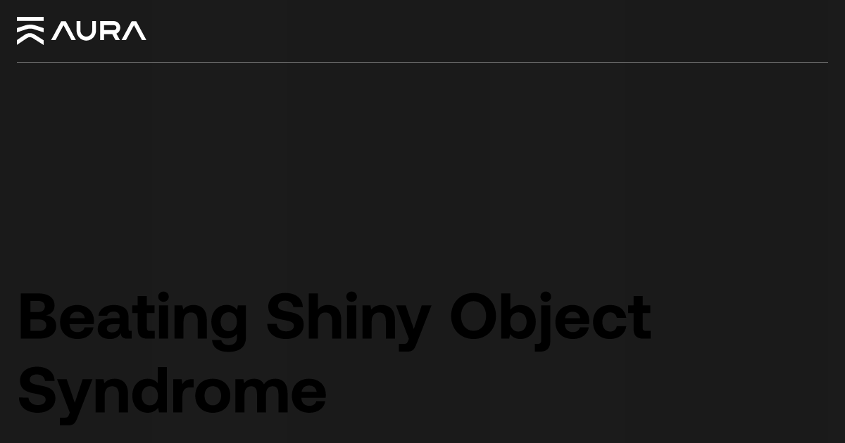 Overcome Shiny Object Syndrome: Tips for Amazon Sellers