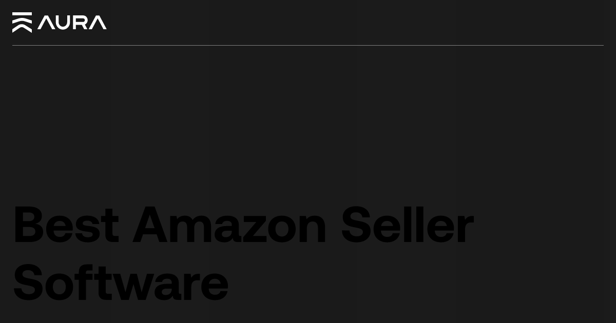 The best Amazon seller software for 2019