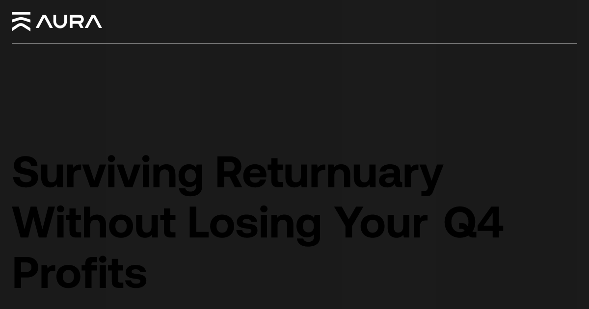 Surviving Returnuary Without Losing Your Q4 Profits: Key Strategies